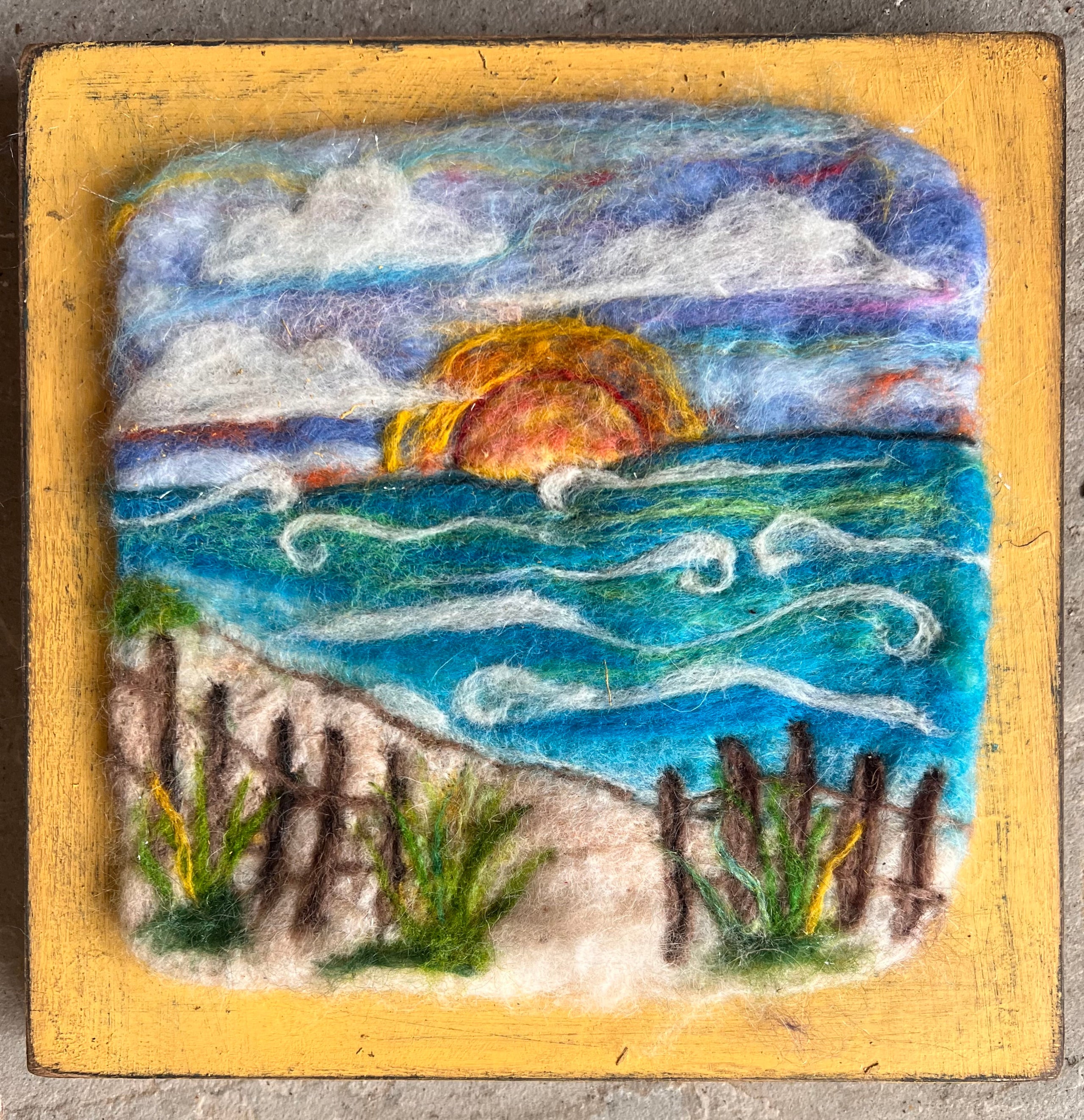 Painting With Fiber | Hearts On Fiber